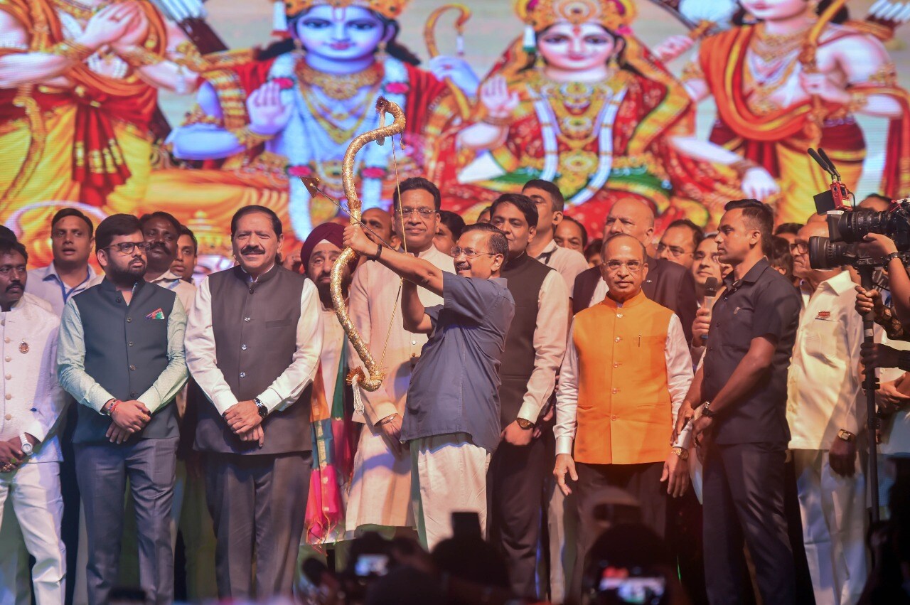 Dussehra 2022: Ravana effigies light up skies across India to mark ...