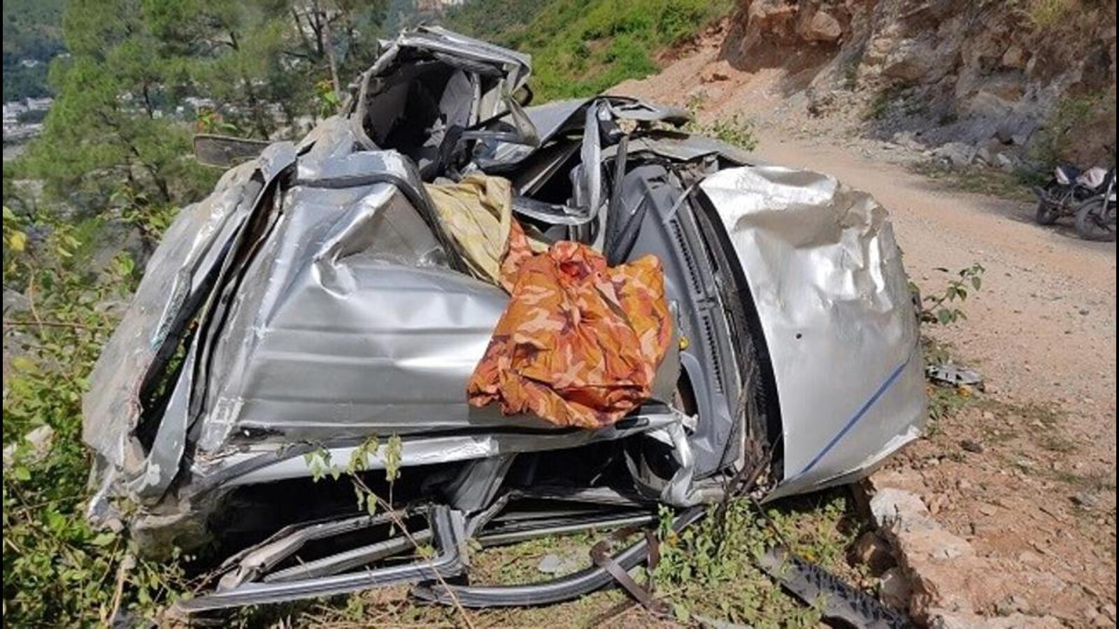3 killed as car skids off, falls 50 feet down in Uttarakhand’s ...