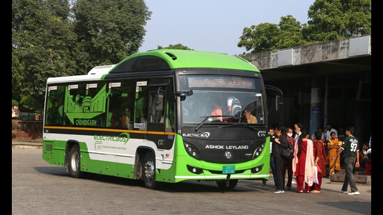 Chandigarh to get 40 more electric buses by Oct 15 | Hindustan Times