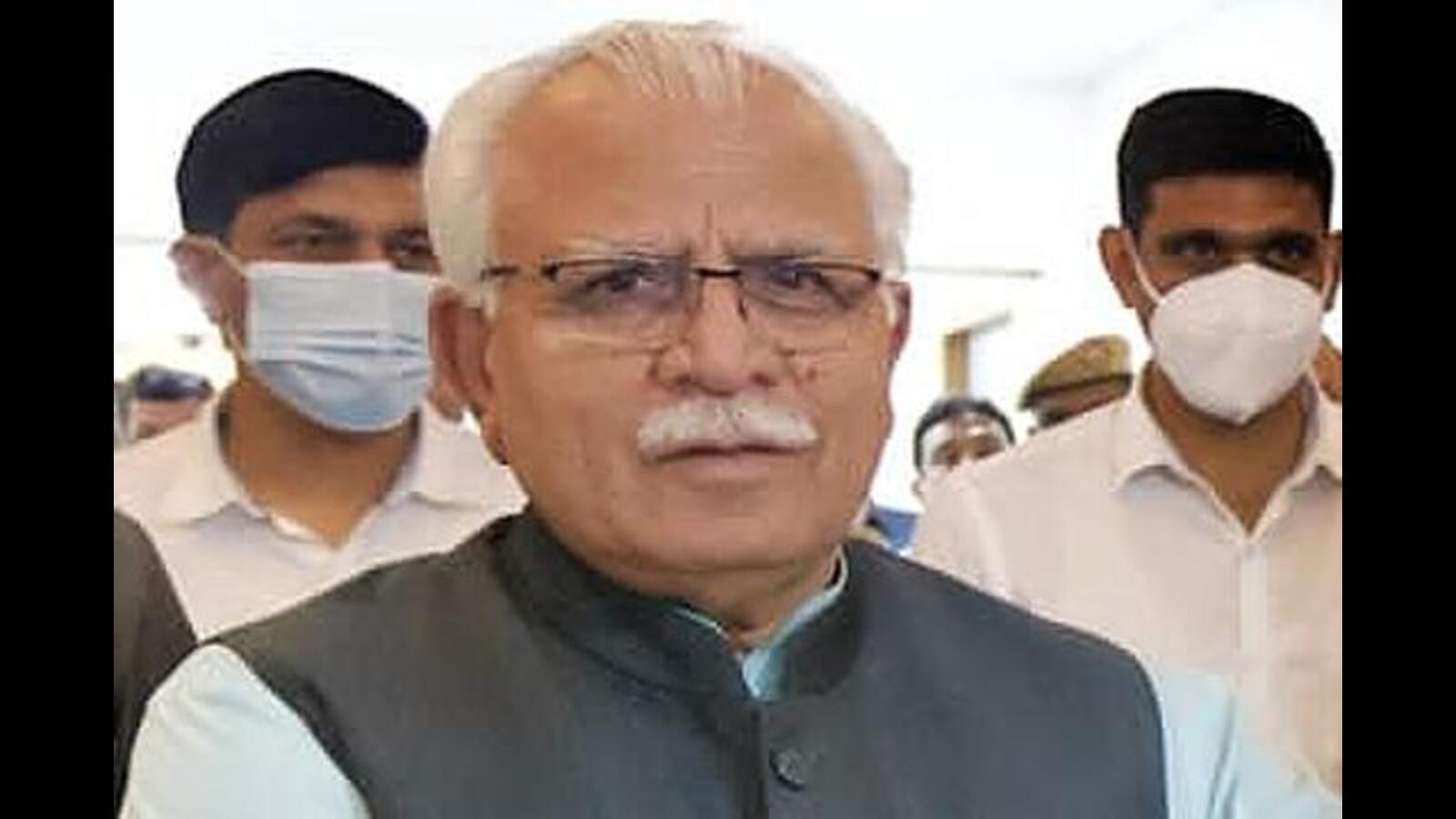 Haryana 1st state to implement PPP model in the country: Khattar | Hindustan Times