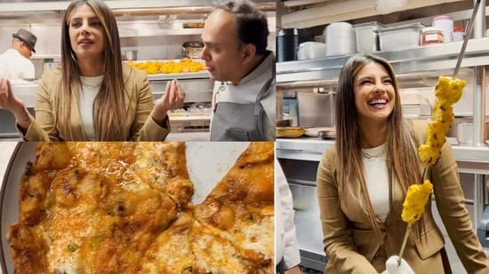 Priyanka Chopra tries cooking at her NYC restaurant, ends up eating it ...