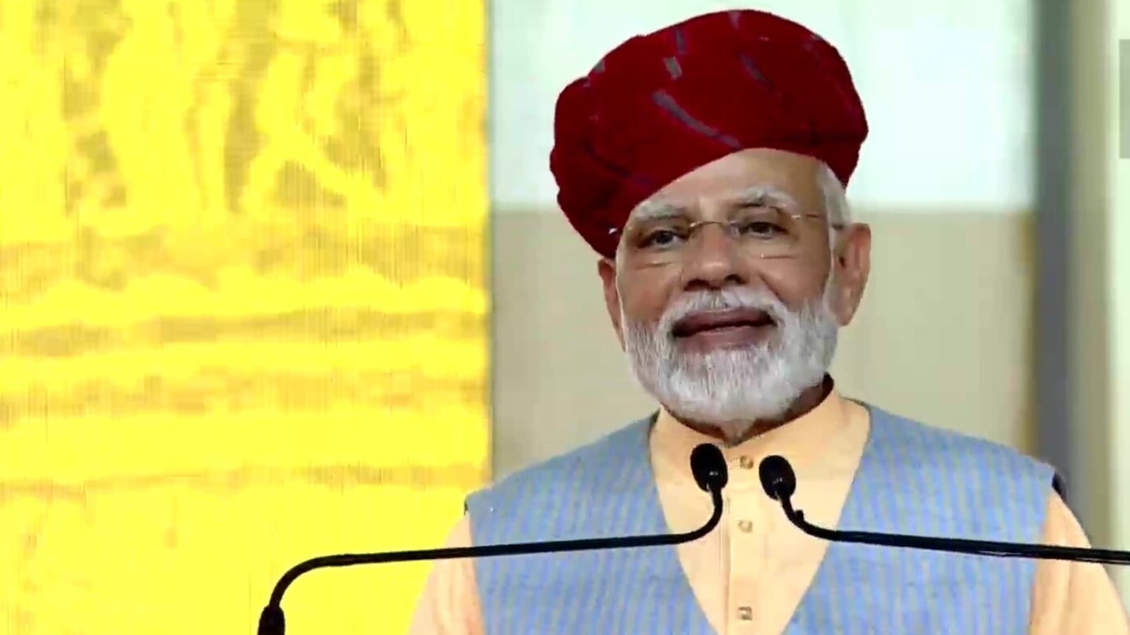 PM Modi declares Gujarat’s Modhera as India's first 24x7 solar-powered ...