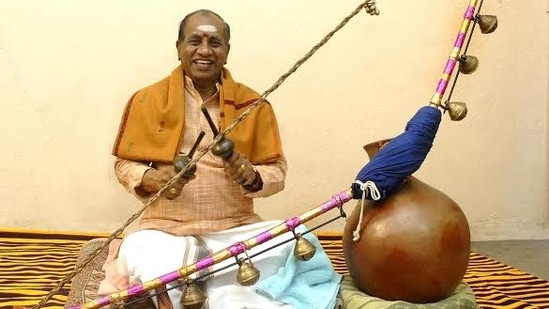 Padma Shri awardee and popular 'Villupattu' exponent Subbu Arumugam ...