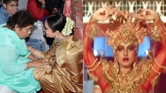 When Rekha cried as Saroj Khan said actor was ‘allergic' to her: Something's wrong | Bollywood