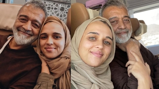 Lucky Ali travels to Medina with daughter Tasmiyah, feasts on snacks in bullet train; she says ...