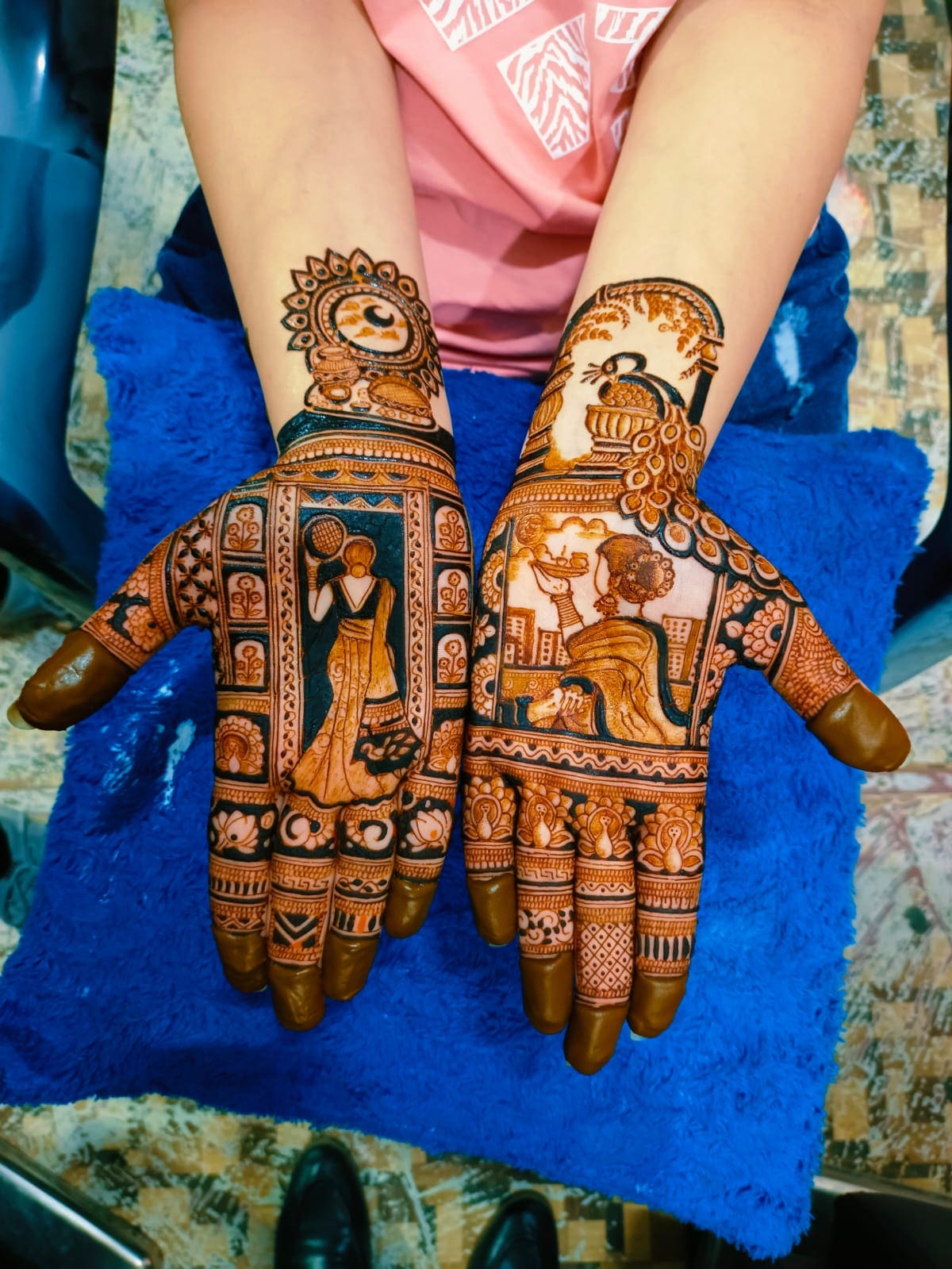 Home visits, fuller designs: Mehendiwalas have their hands full ...