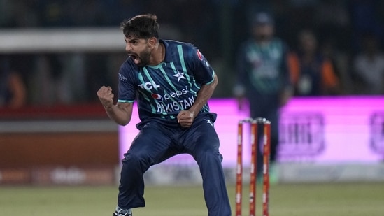 Watch: Pakistan pacer Haris Rauf's thunderbolt breaks Glenn Phillips ...