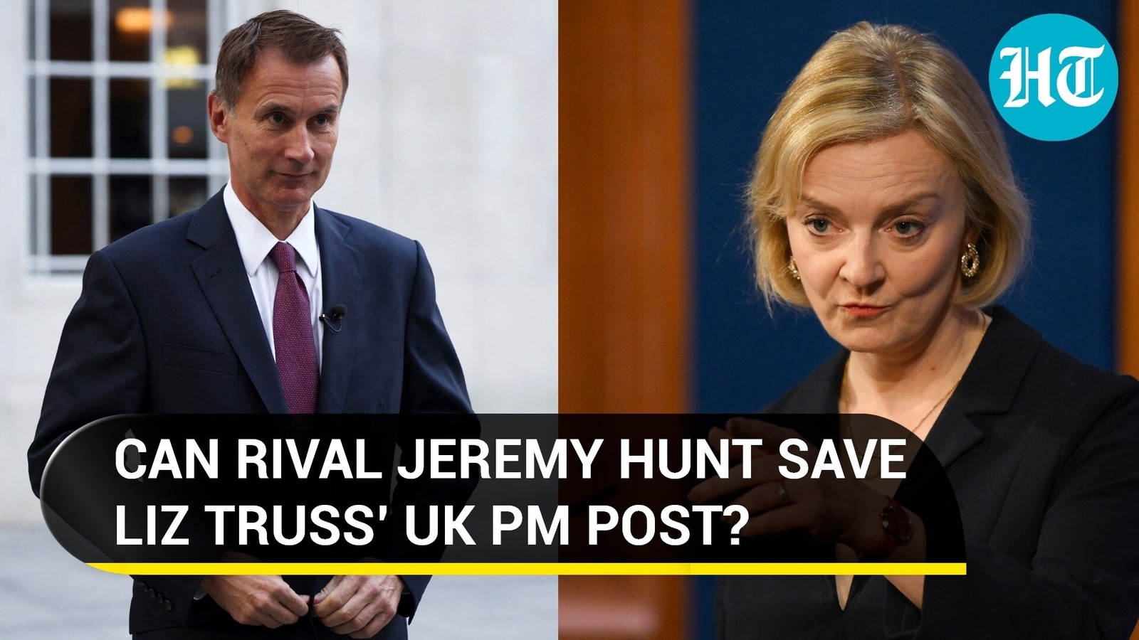 Truss brings Jeremy Hunt, who backed Rishi Sunak in PM race, to stem UK turmoil | Hindustan Times