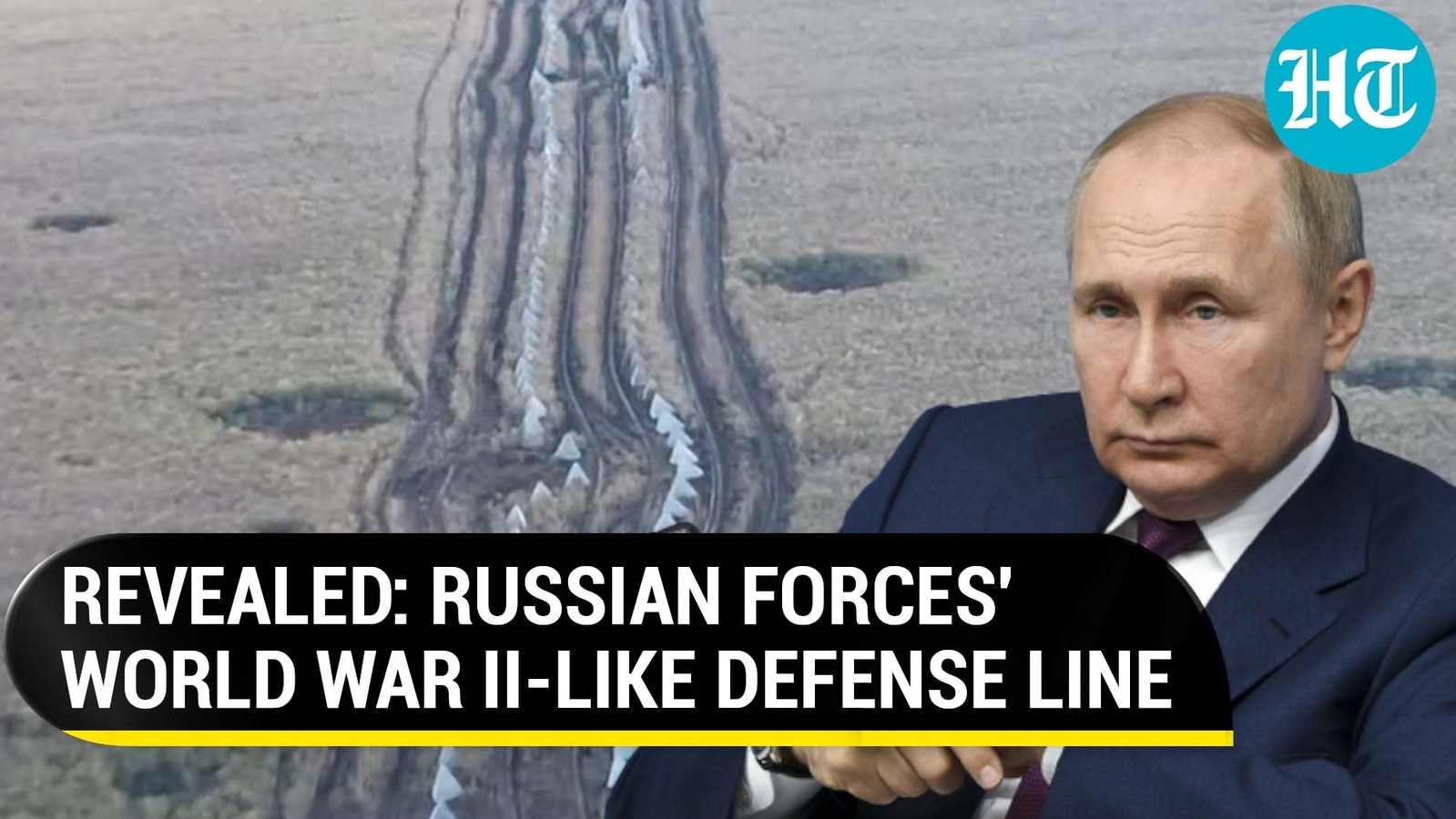 Russians create World War II-like defense line in Luhansk | All you ...