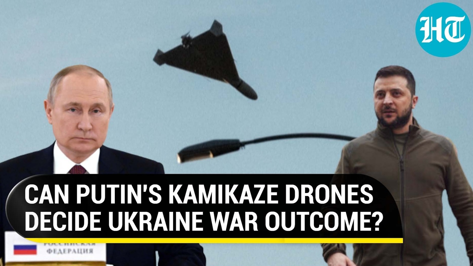 Putin dive-bombs with Kamikaze drones; Can flying death machines turn ...