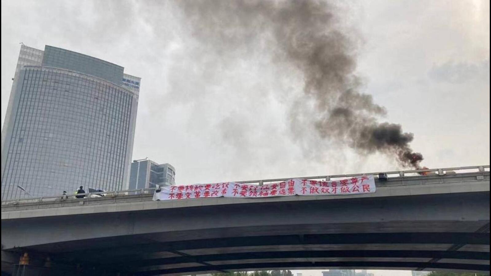 Anti-Xi banners appear in more China cities after mystery ‘Bridge Man ...