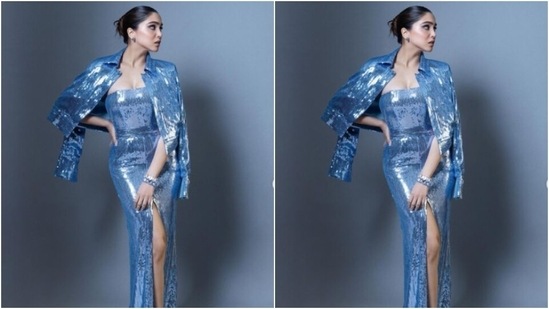 Sharvari Wagh is the ‘go-glitter’ girl in this stunning ensemble. Pics ...