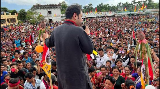 If my death brings good to Tiprasa, so be it: Tripura royal scion over ‘BJP’ slogans | Hindustan ...