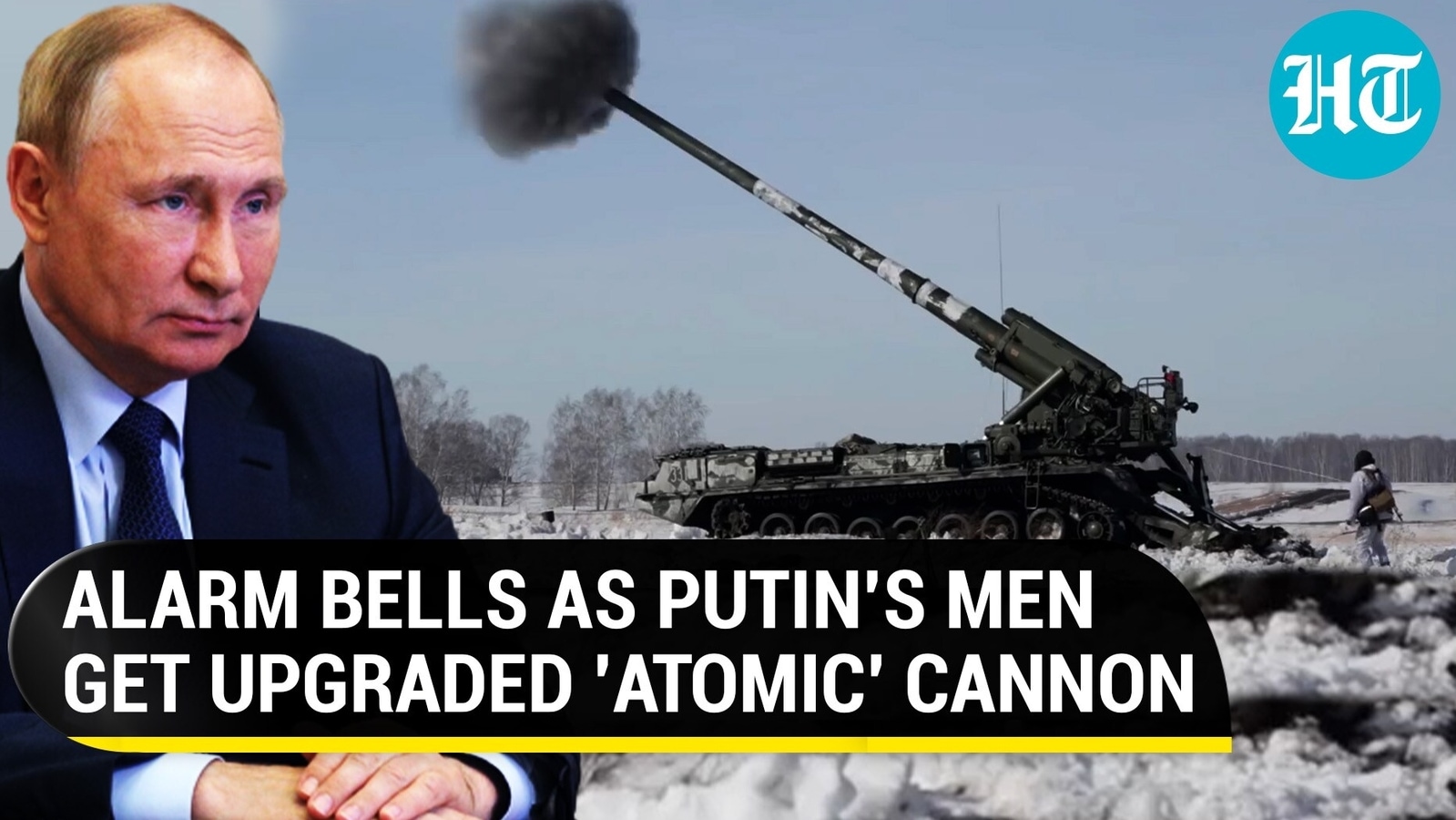 Russians get upgraded 'atomic' cannon; Special munitions with a nuclear ...