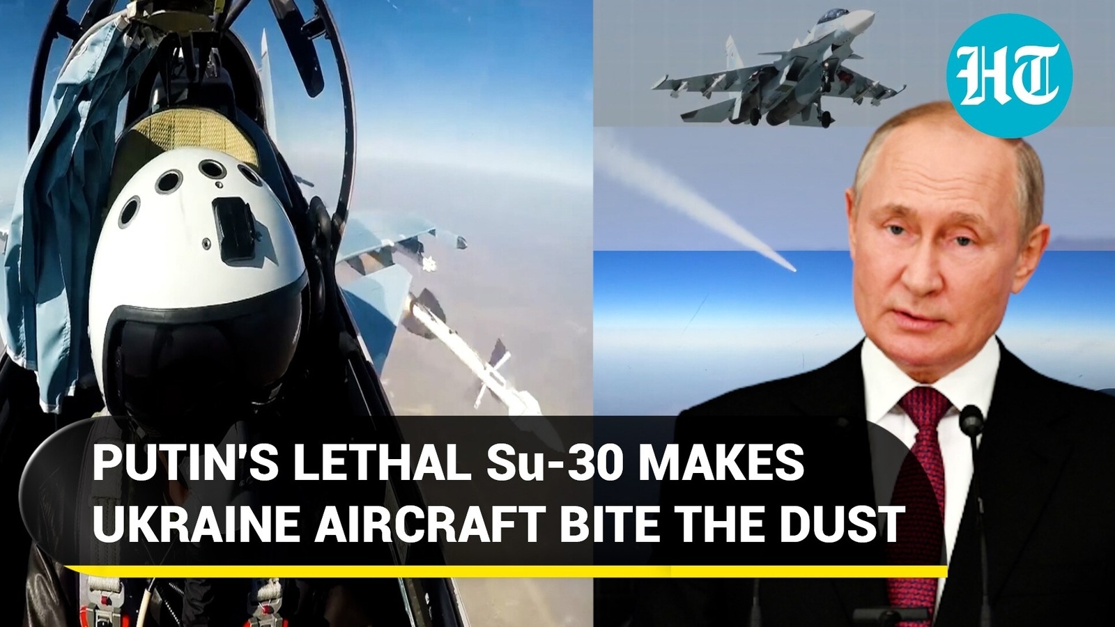 Putin's Su-30 'Flanker' jet detects & shoots down Ukraine military ...
