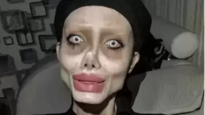 Iran's 'Zombie Angelina Jolie' shows real face; says viral look was a ...