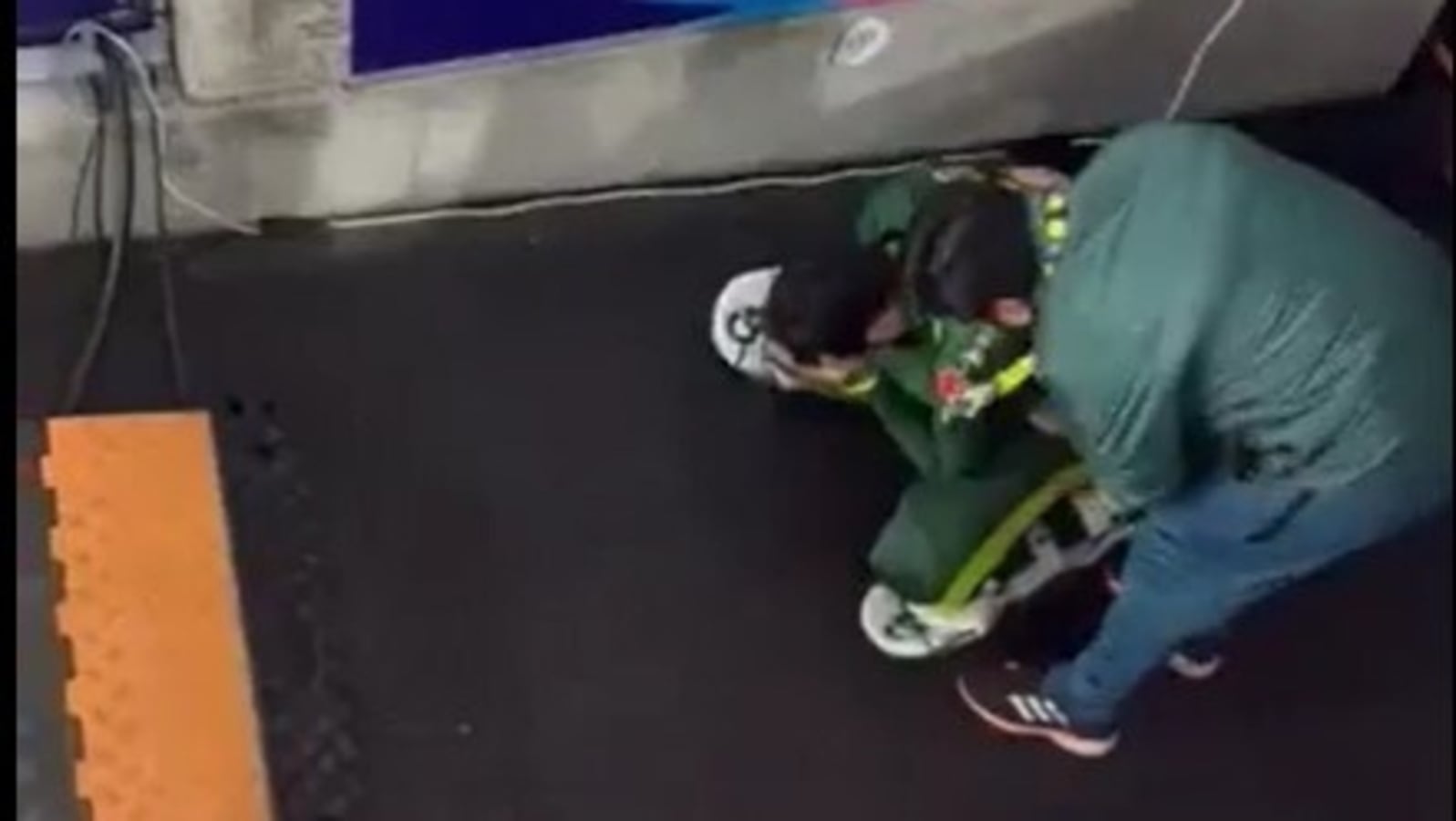Watch Inconsolable Shadab Khan On His Knees And Left In Tears After
