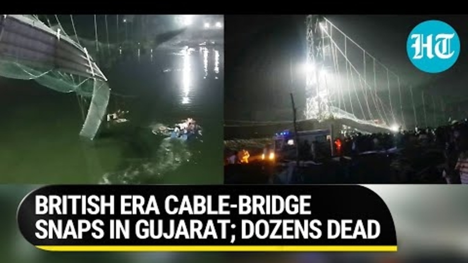 Gujarat bridge collapses five days after repair, Death tolls crosses 60 ...