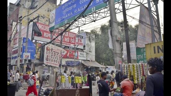 Ludhiana Two Sides Of Railway Station Decent Inside Filthy Outside