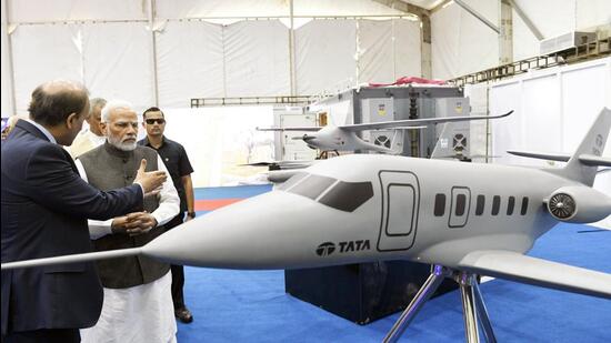 ‘Make for Globe’: PM Modi lays foundation stone for Tata-Airbus ...