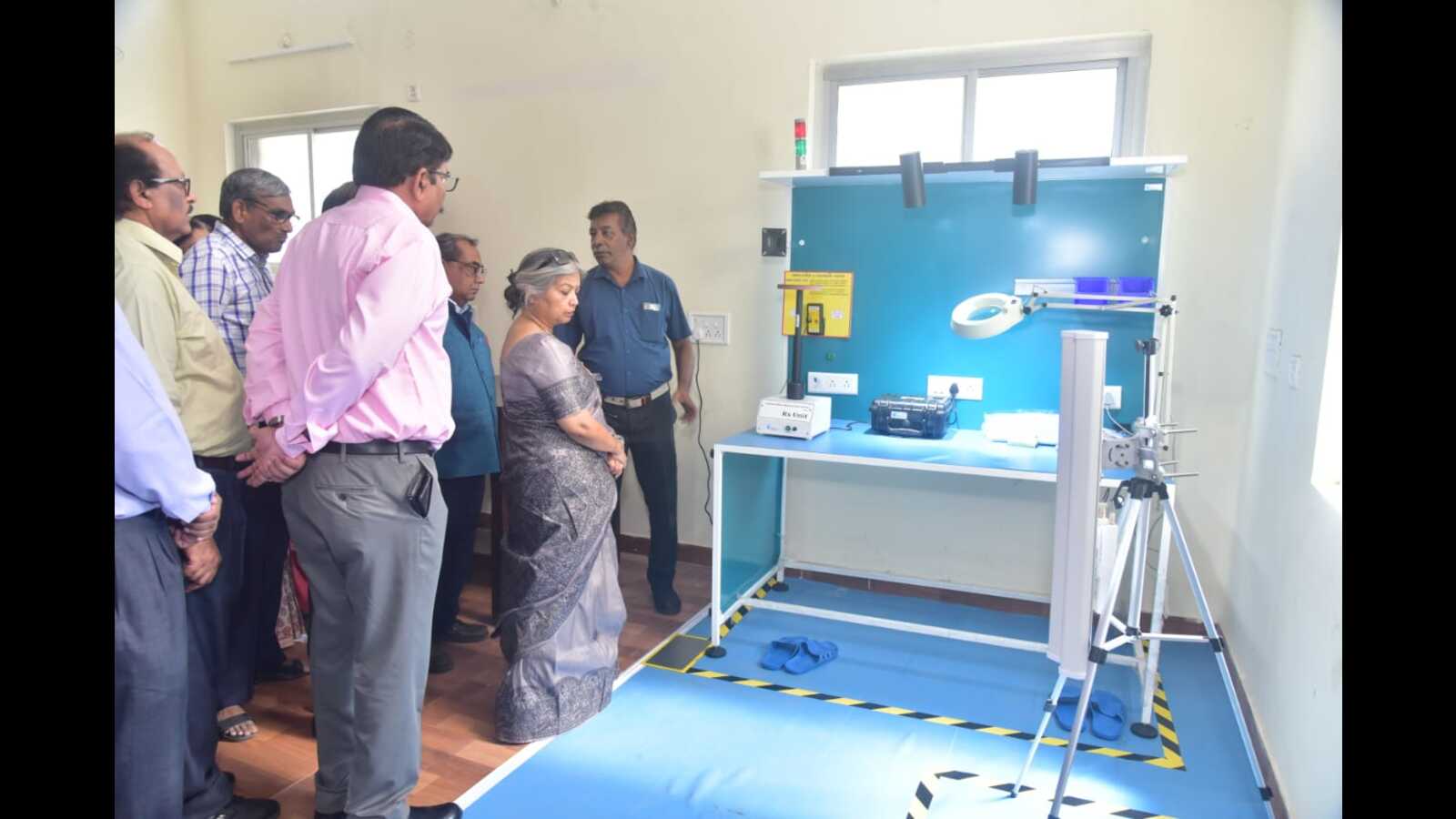 Microwave antenna testing lab launched at Allahabad University ...