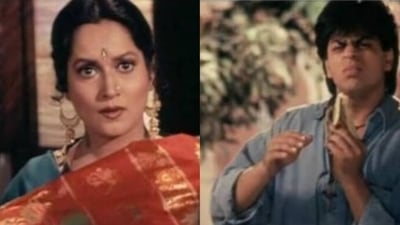 Himani Shivpuri recalls how Shah Rukh Khan helped her during DDLJ saree ...