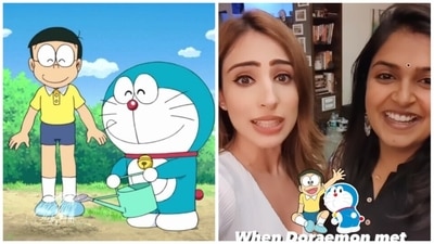 Doraemon, Nobita's voice artists meet in real life; fans call it ...