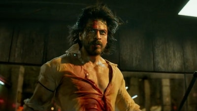 Pathaan teaser: Shah Rukh Khan makes men explode with his kicks ...