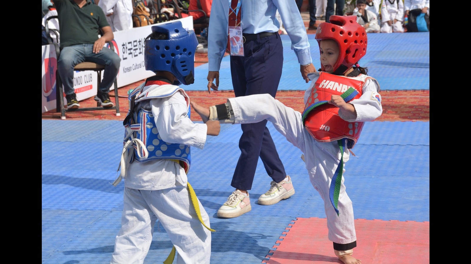 Tejas, Aarav shine at Panchkula’s Defence Open National Taekwondo Cup ...