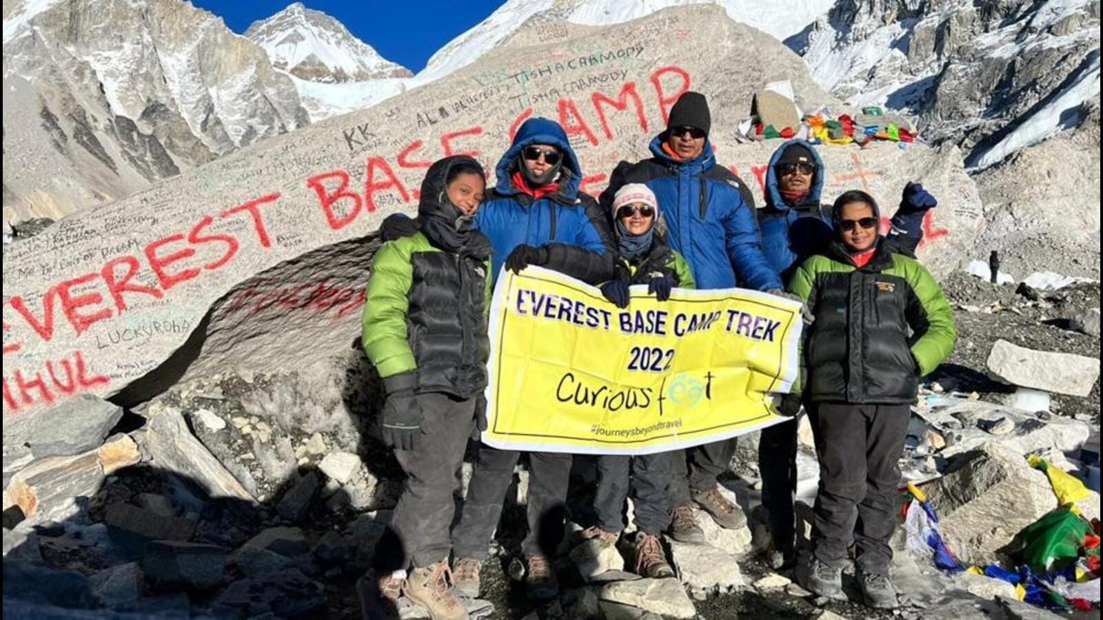 5 children trek up Himalayan base camp to raise funds for cancer ...