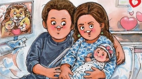 Alia Bhatt and Ranbir Kapoor's baby girl gets a topical welcome by Amul ...