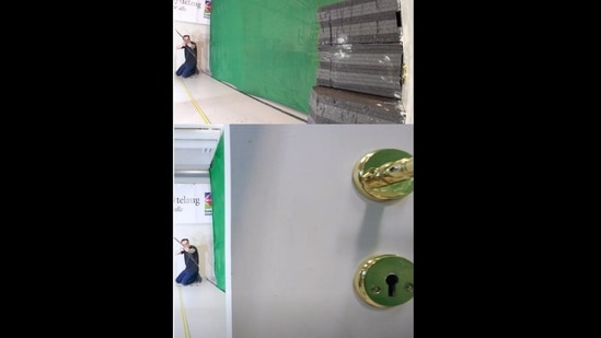 Man shoots arrows through a tiny keyhole. Amazing video stuns people ...