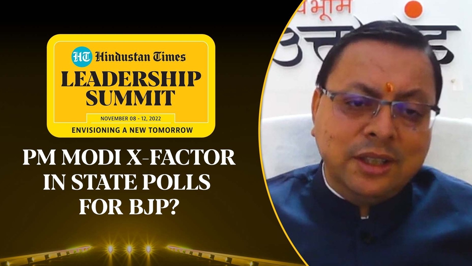 PM Modi BJP's trump card? CM Dhami on Modi's impact on voters | HTLS ...