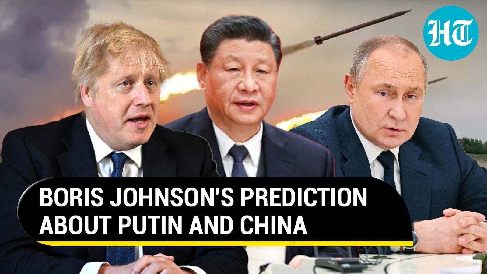 'Putin is punk of Xi Jinping...': Boris Johnson's take on Putin-Xi ...