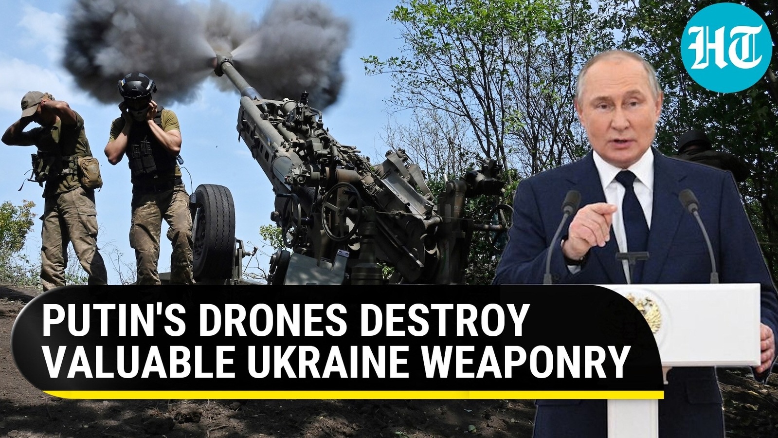 Russian Forces smash M777 howitzers, drones bring back fear for ...