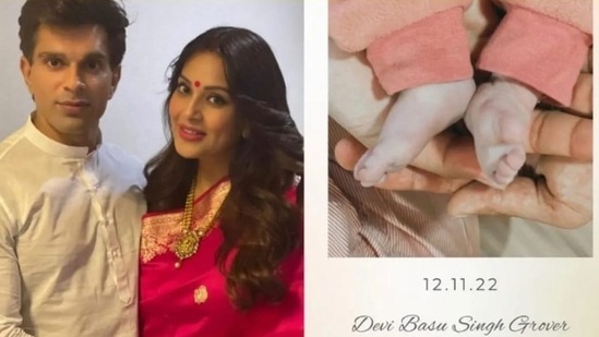 Malaika Arora, Dia Mirza welcome Bipasha Basu and Karan Singh Grover's ...