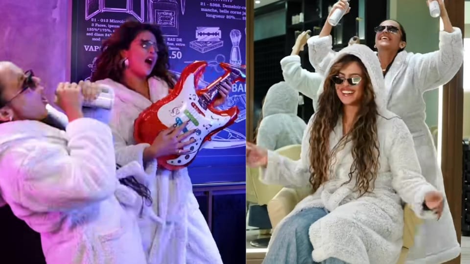 Priyanka Chopra dances to Mithun Chakraborty song in bathrobe. Watch ...