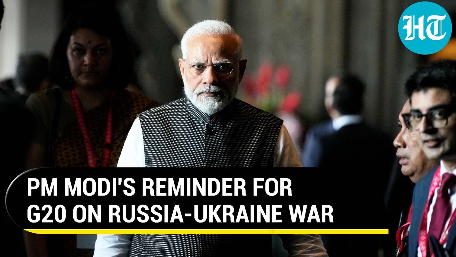 PM Modi talks Russia-Ukraine war at G20; Laments UN's failure | Details ...