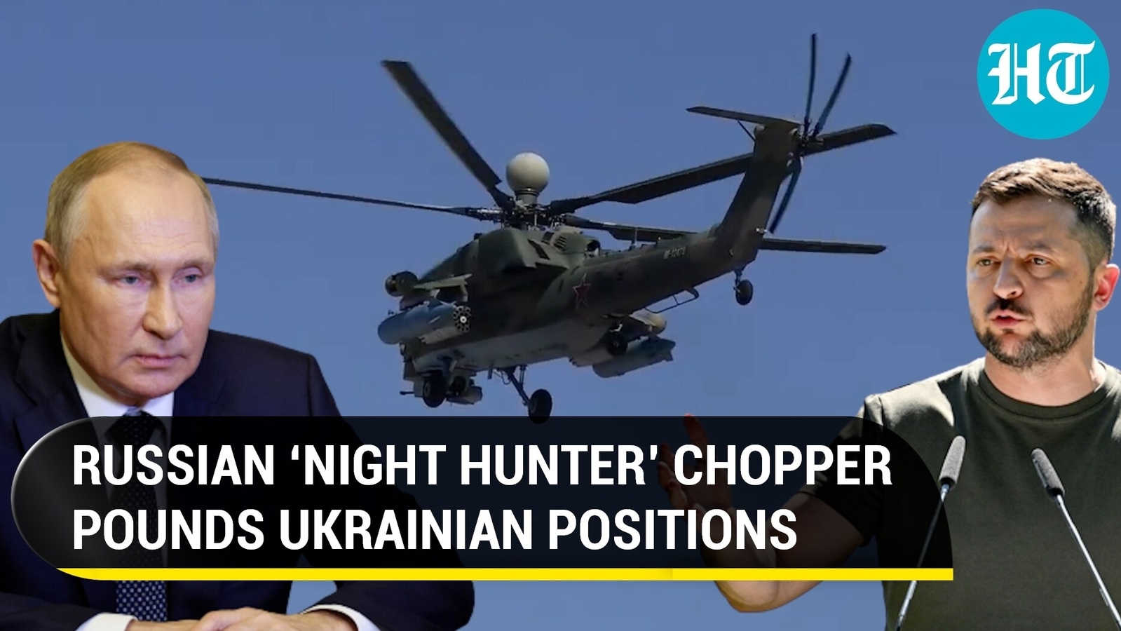 Putin's Mi-28N 'night hunter' chopper hunts Ukrainian tanks, armoured ...