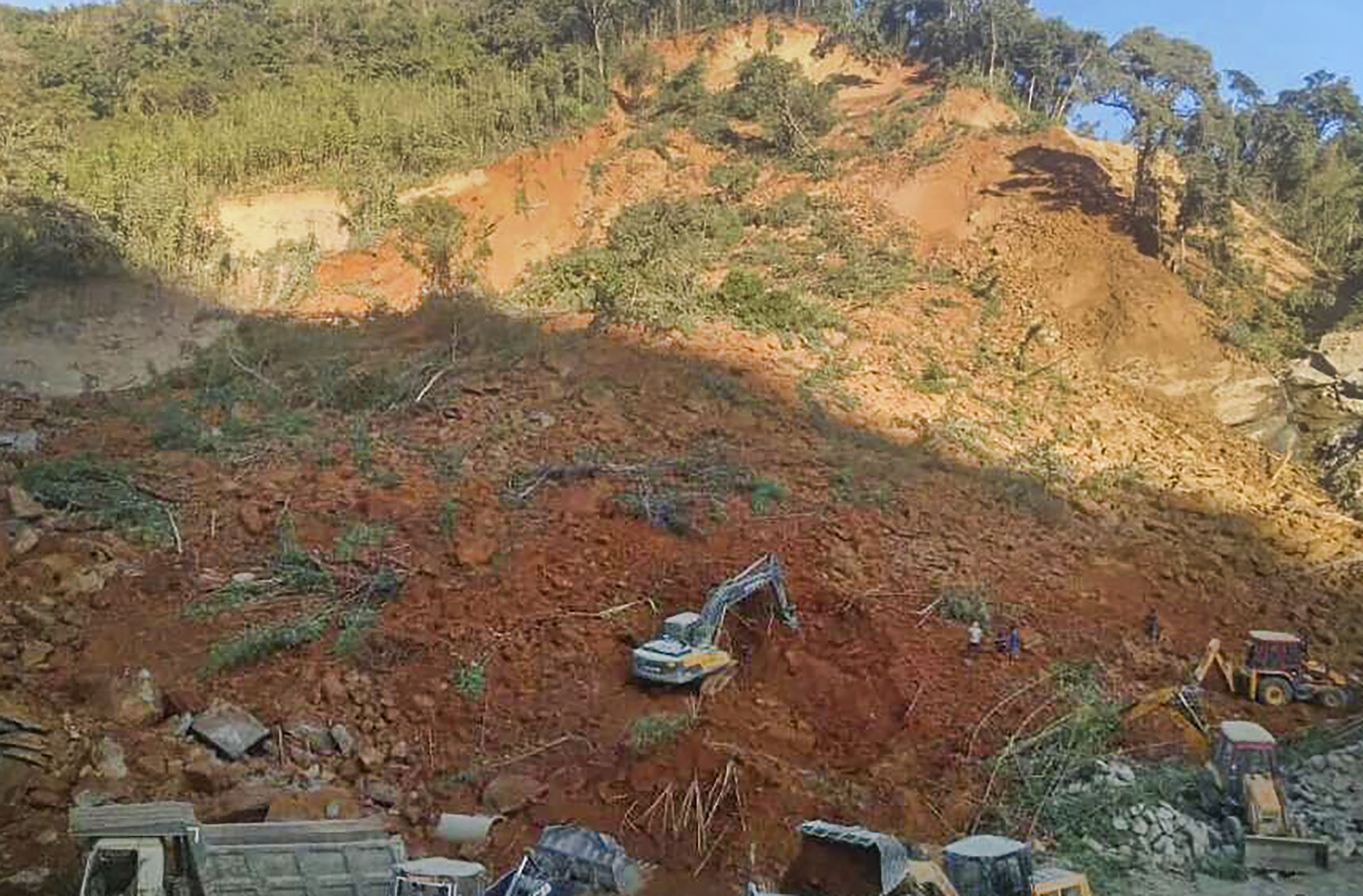 At least 8 workers dead, four still missing after Mizoram stone quarry ...