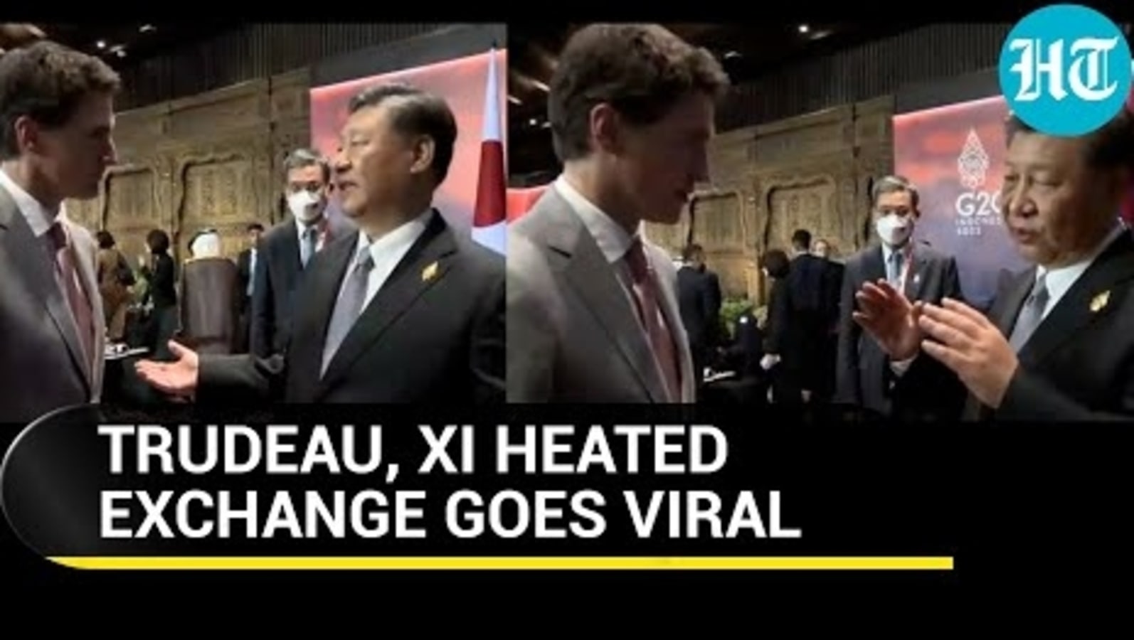 Xi Jinping fights with Trudeau on cam; Heated exchange at G20 goes ...