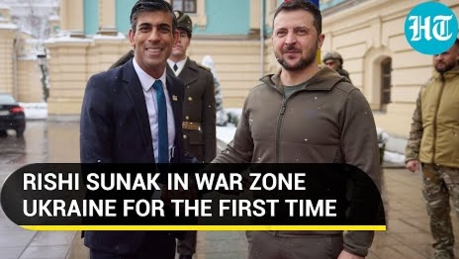 Rishi Sunak's surprise trip to war zone Ukraine; Meets Zelensky ...