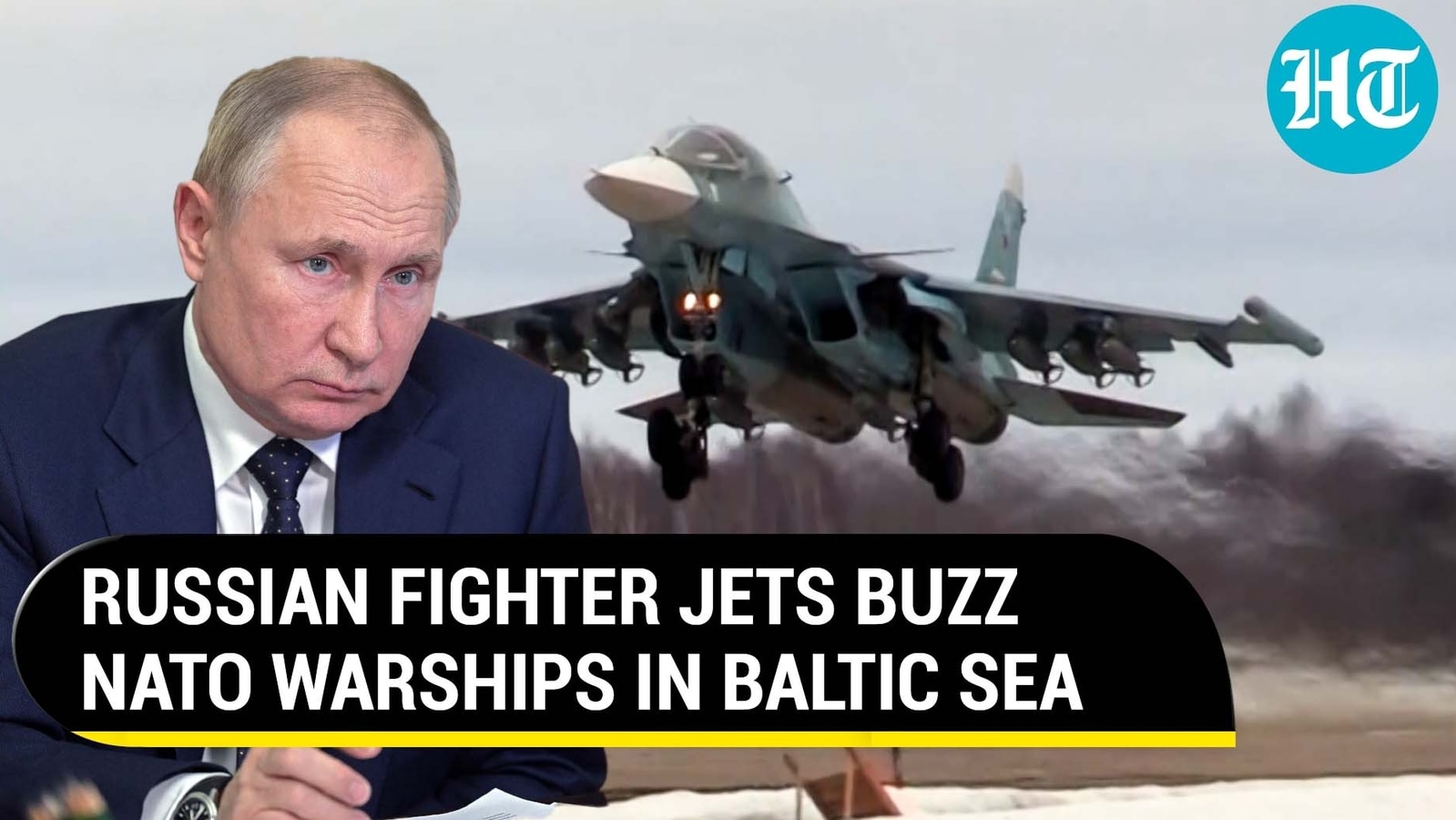 Russian Jets Buzz Nato Ships At An Altitude Of 300 Feet And Distance Of