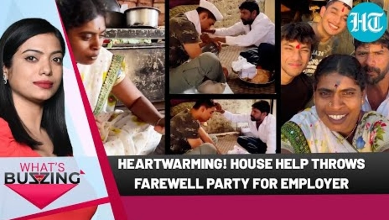 House help gives farewell to boy moving to new city | WHAT'S BUZZING ...