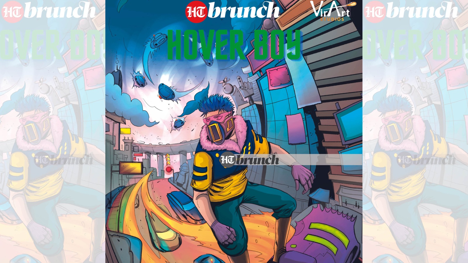HT Brunch Comics: Hover Boy | Hindustan Times