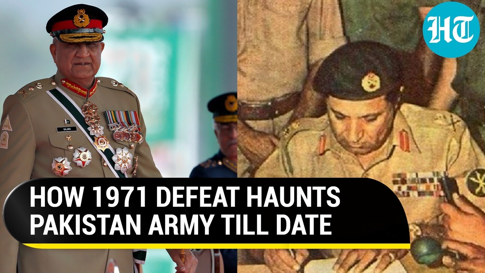 Pak Army chief recalls 1971 defeat, blames politicians | 'Fought ...