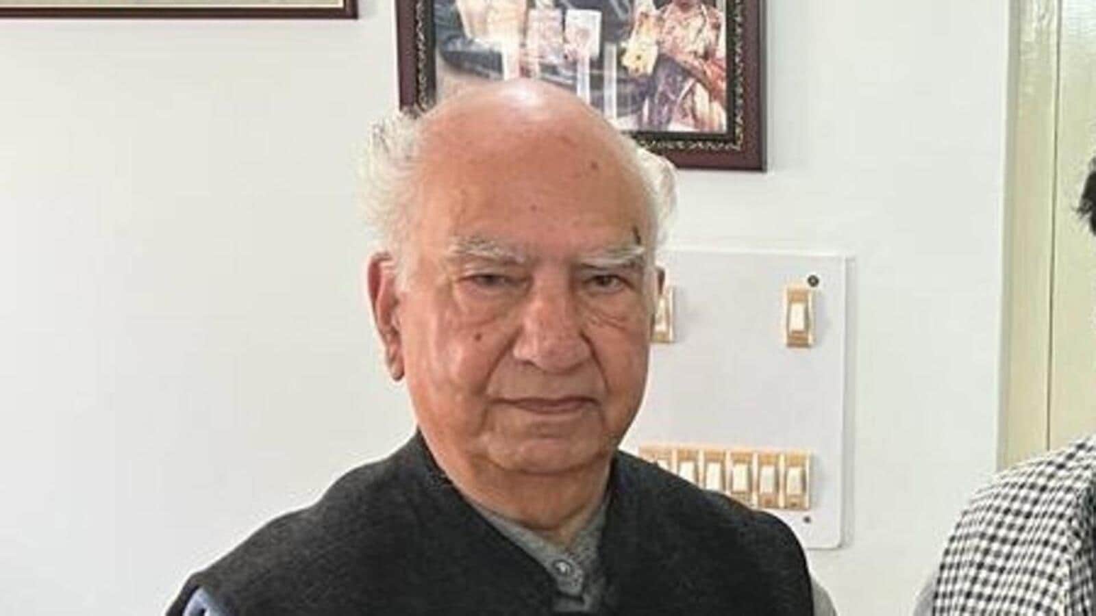 Himachal: Shanta Kumar bats for ‘one nation, one election’ - Hindustan ...