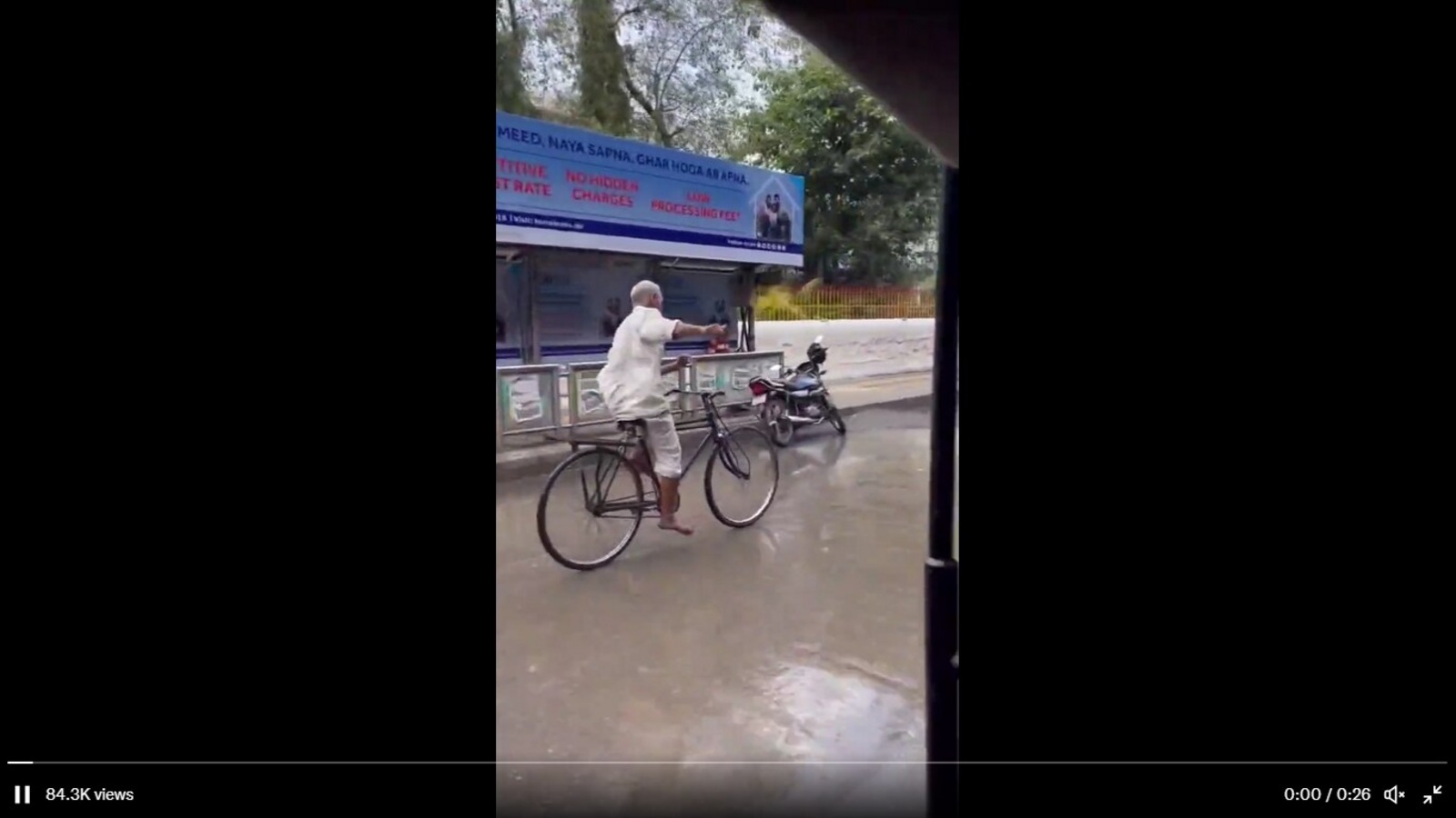 Elderly man happily performs stunts on cycle, internet says age is just ...