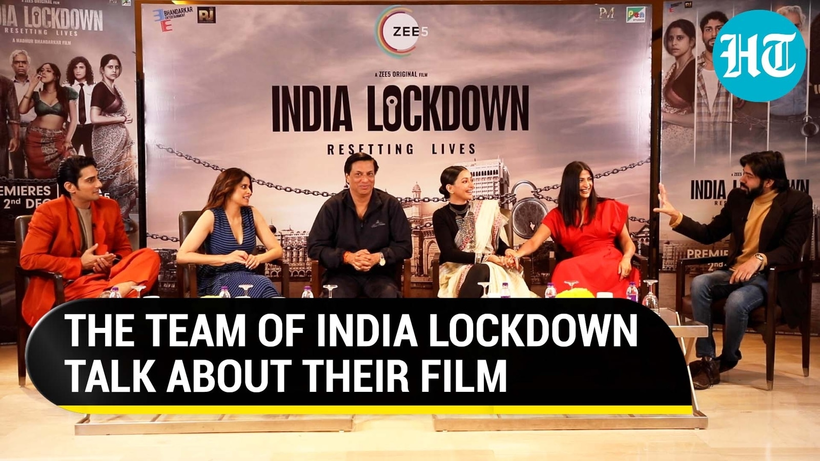 Madhur, Prateik, Shweta, Sai, Aahana talk about their film India Lockdown | Hindustan Times