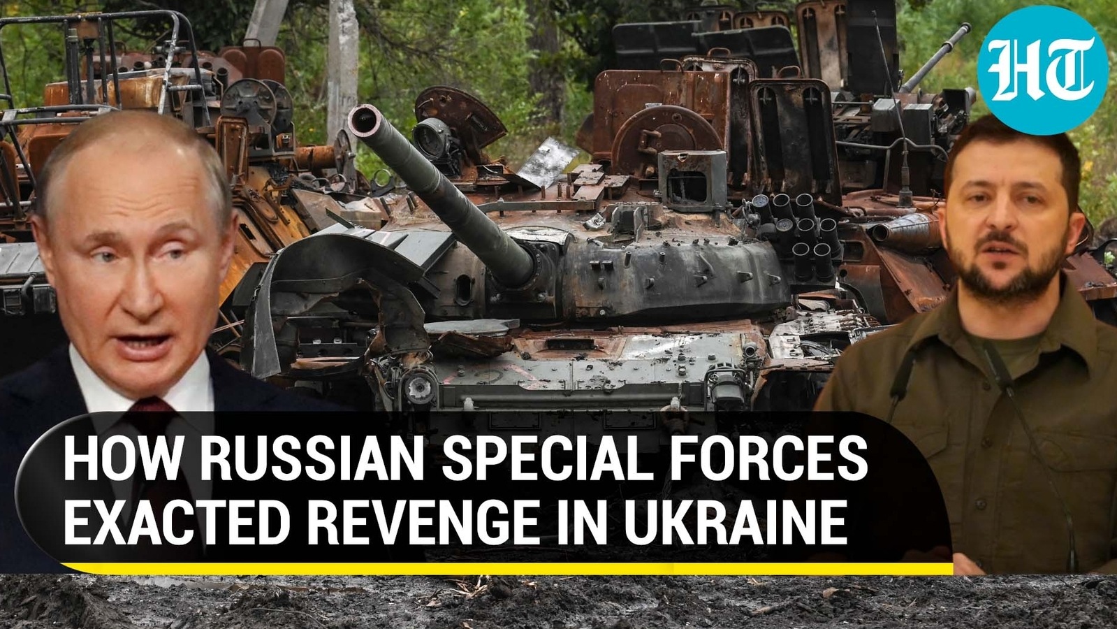 Russian Special Forces punish Ukraine tank for firing at Putin's men ...
